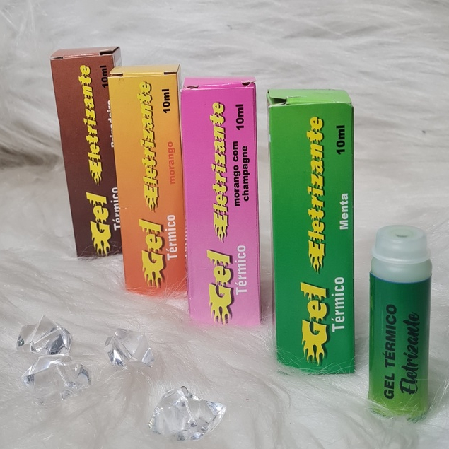 Gel Térmico Eletrizante Sabores Esquenta E Vibra 10ml | Shopee Brasil