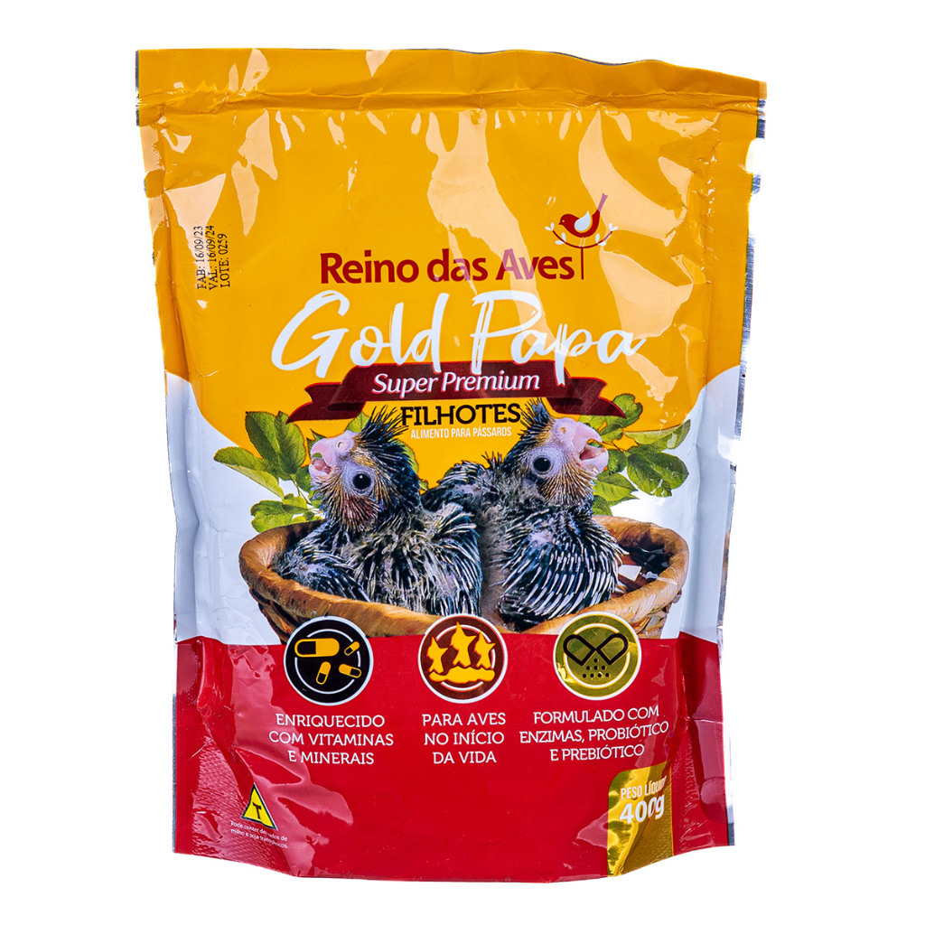 Gold Papa Filhotes - Refil - 400g | Shopee Brasil