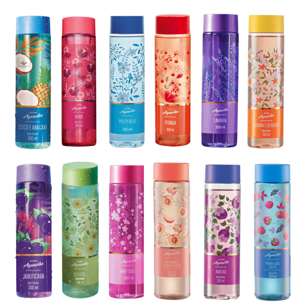 Body Splash Aquavibe Refrescante - Avon | Original | Shopee Brasil