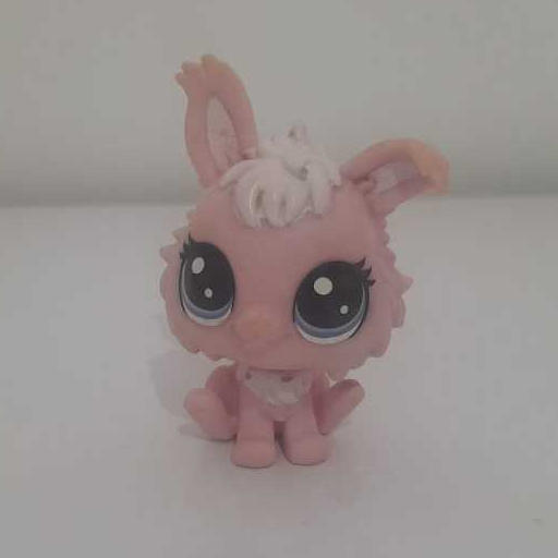 Brinquedo Hasbro / Littlest pet shop (LPS) Coelho rosa / (Leia a ...