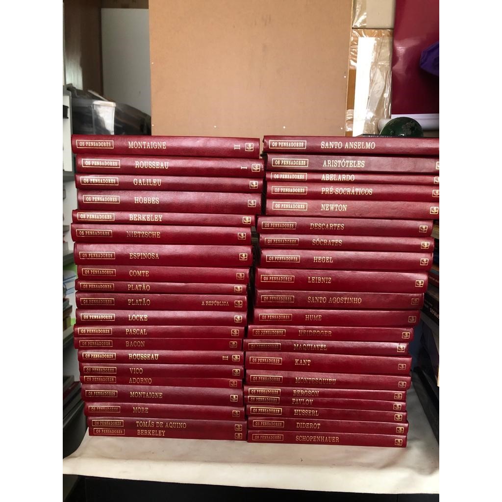 Os Pensadores Capa Dura Editora Nova Cultural | Shopee Brasil
