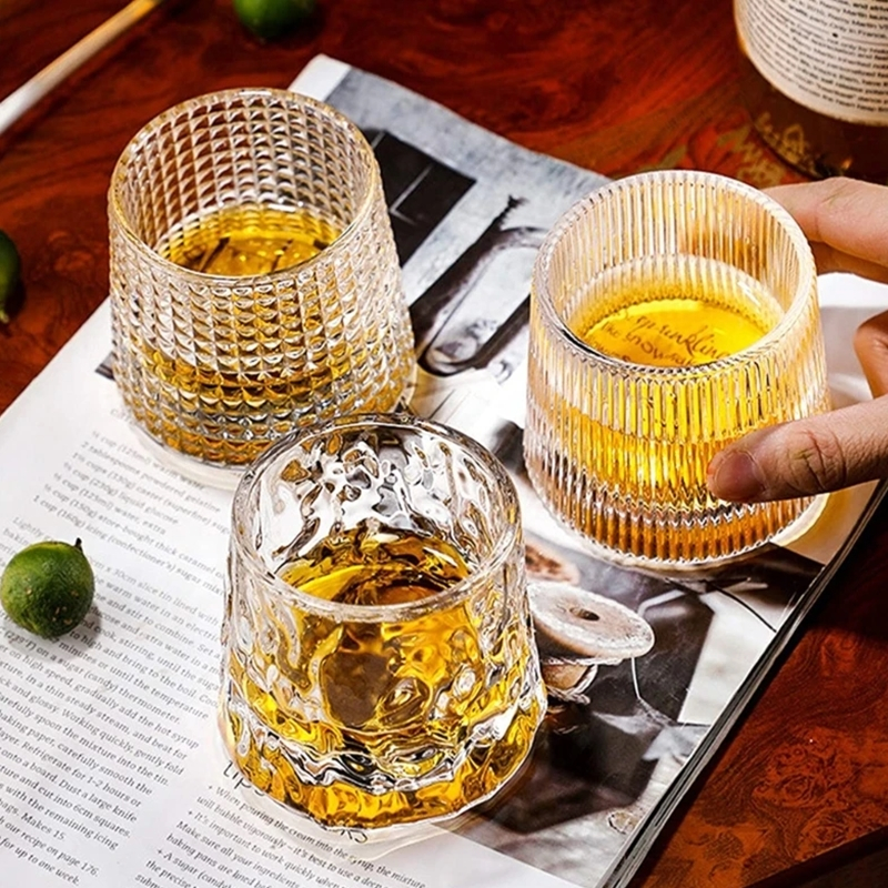 Copo Whisky E Drink De Vidro 360º Giratório 150ml | Shopee Brasil