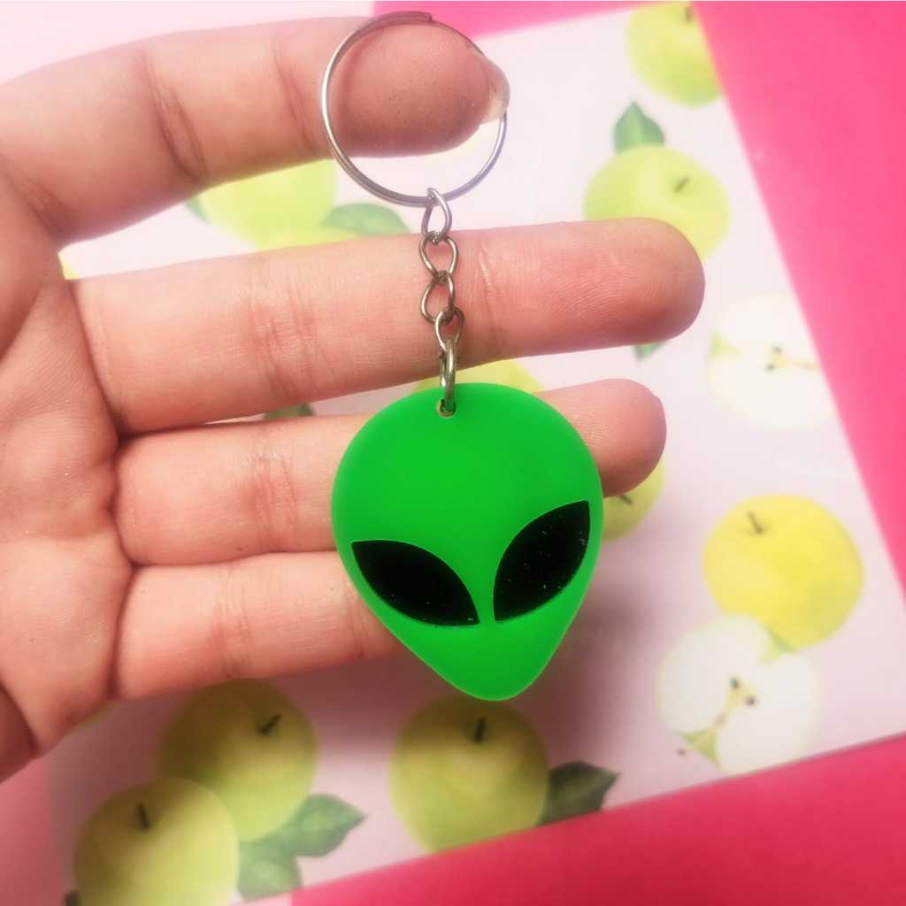 Chaveiro Alien resina alienigena et pequeno | Shopee Brasil