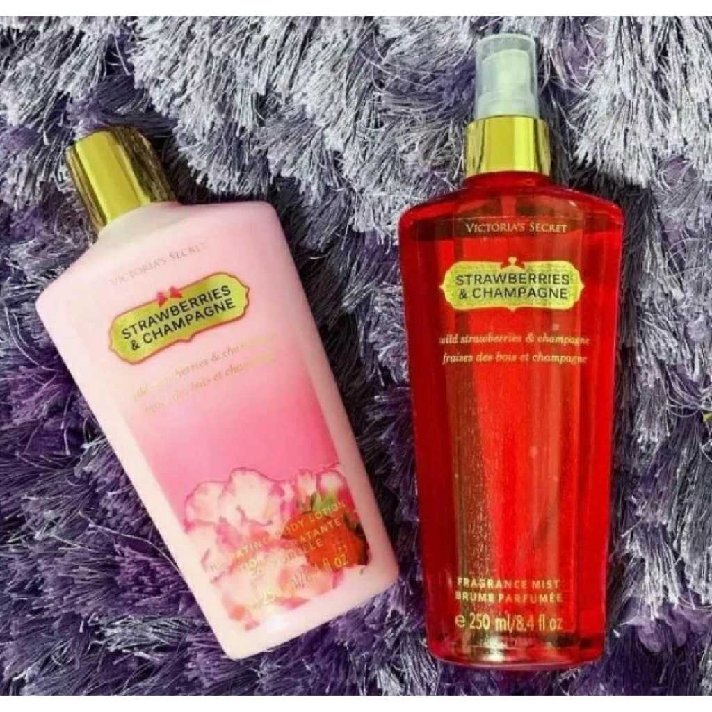 KIT BODY SPLASH + HIDRANTANTE MORANGO 250ML | Shopee Brasil