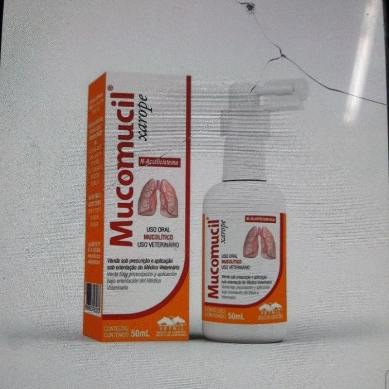 EXPECTORANTE VETNIL MUCOMUCIL XAROPE 50ML | Shopee Brasil