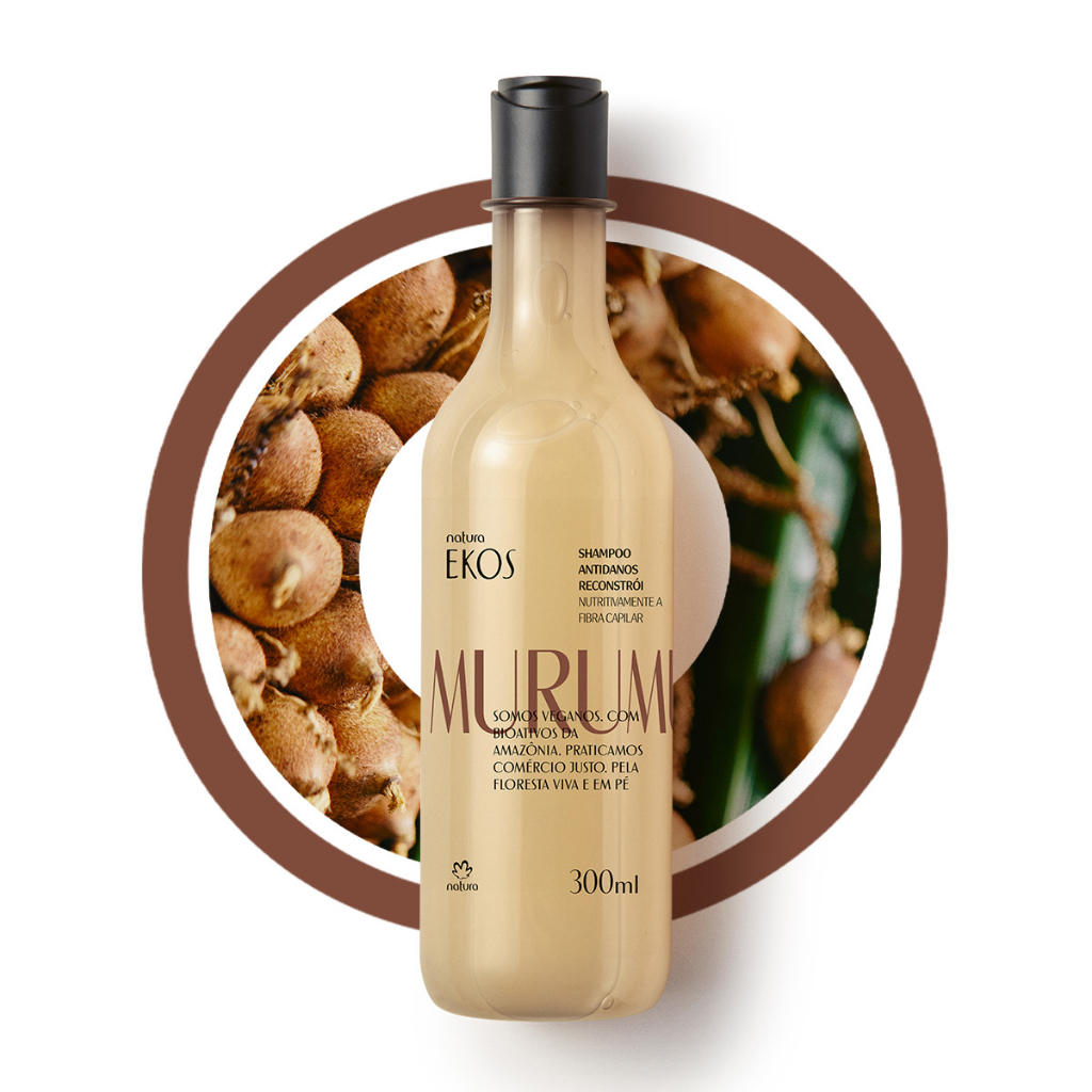 Shampoo Ekos Murumuru Natura - 300 ml | Shopee Brasil