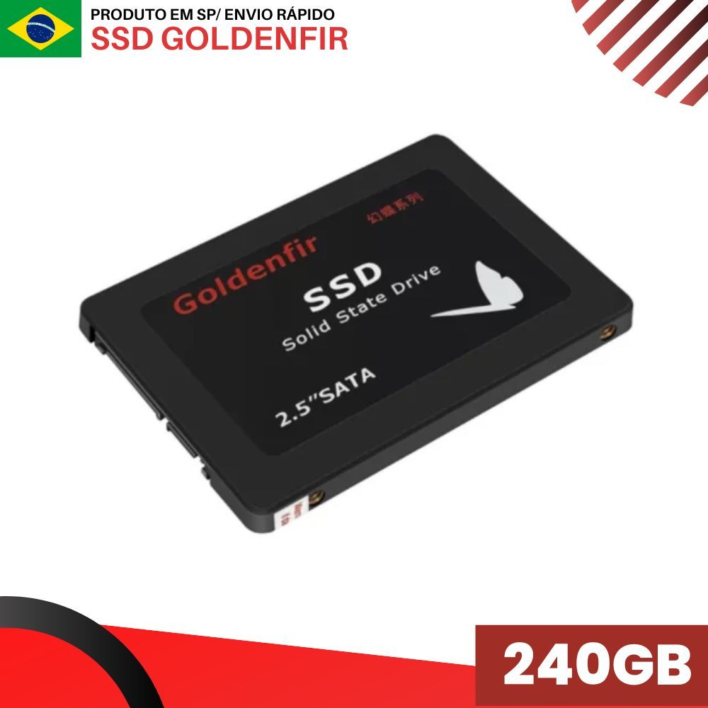 SSD goldenfir 120gb 128gb 240gb 256gb 480gb 500gb 512gb 1tb Sata 3 Pc / Notebook / Console no ...