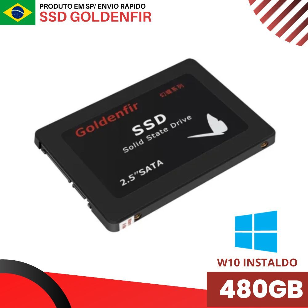 SSD goldenfir 120gb 128gb 240gb 256gb 480gb 500gb 512gb 1tb Sata 3 Pc / Notebook / Console no ...