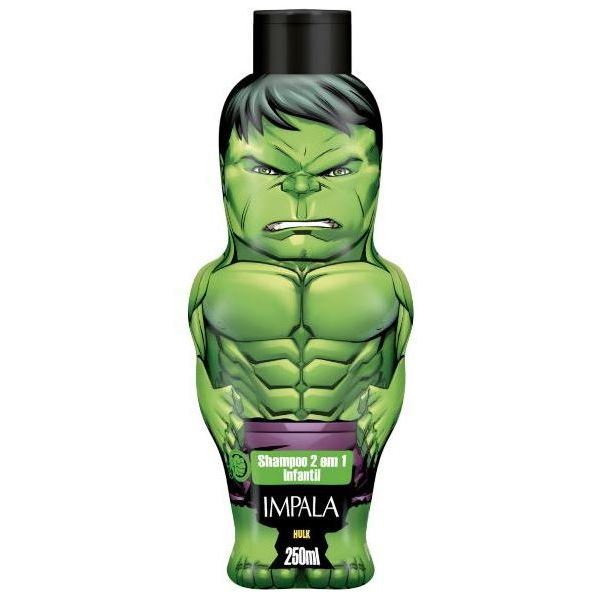 Shampoo Infantil 2 em 1 Impala Marvel Hulk 250ml | Shopee Brasil