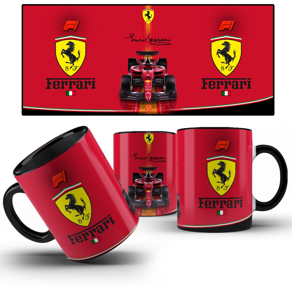 Caneca F1 Ferrari Edição Formula 1 - Cerâmica 325ml | Shopee Brasil