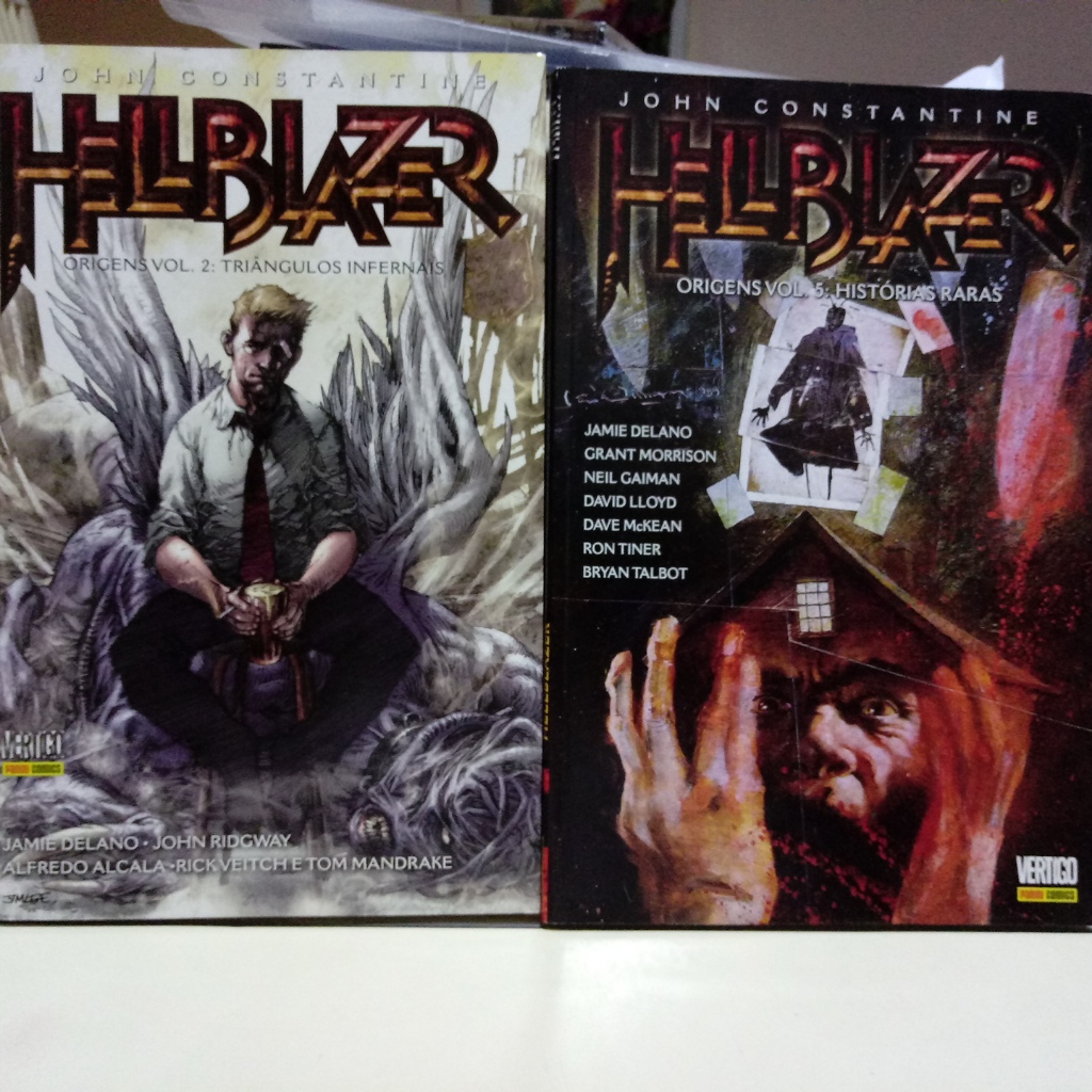 HQs Hellblazer (John Constantine): Origens Vol 2 : Triângulos infernais e Origens Vol 5 ...