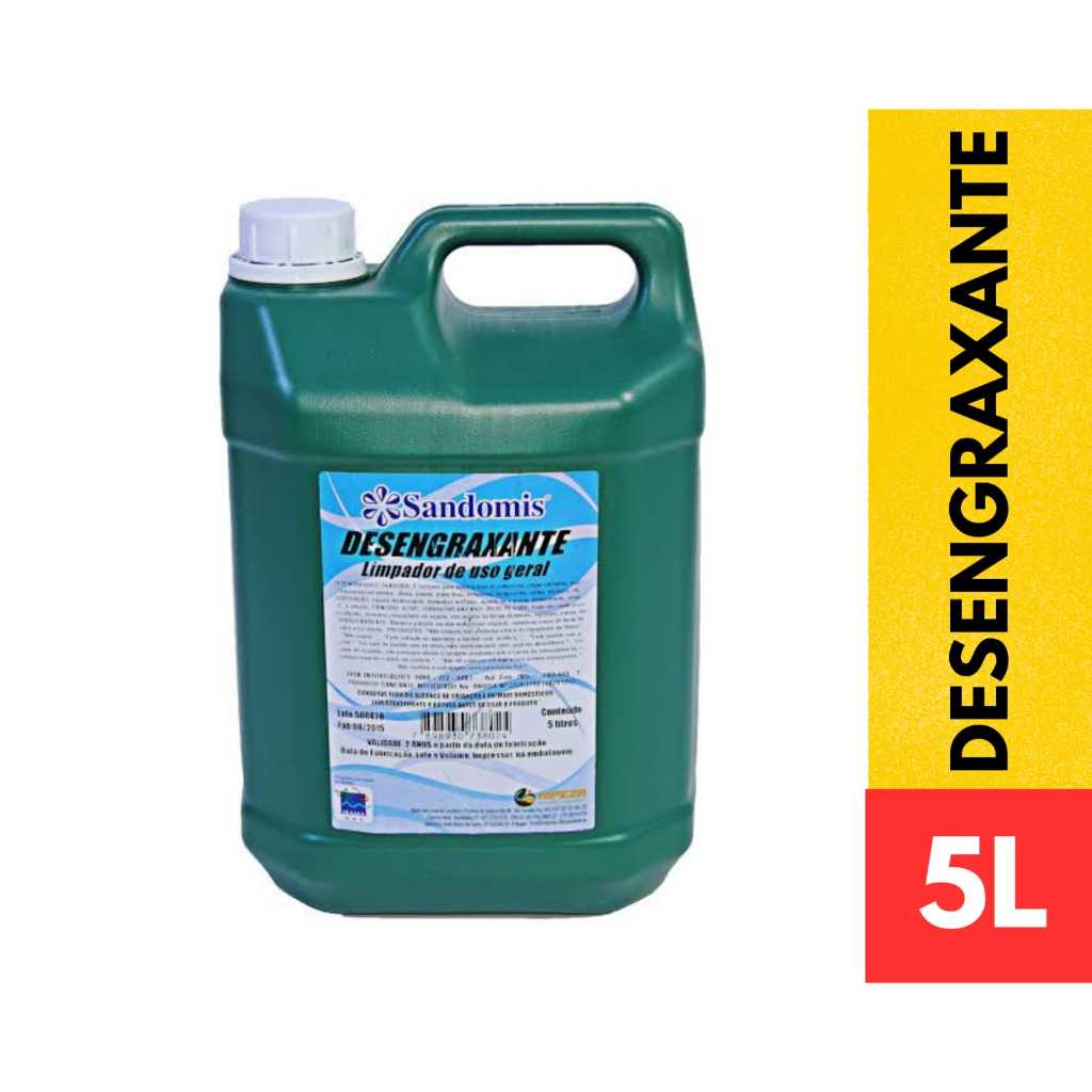 Desengraxante 5 Litros Concentrado Solupan Limpeza Pesada | Shopee Brasil