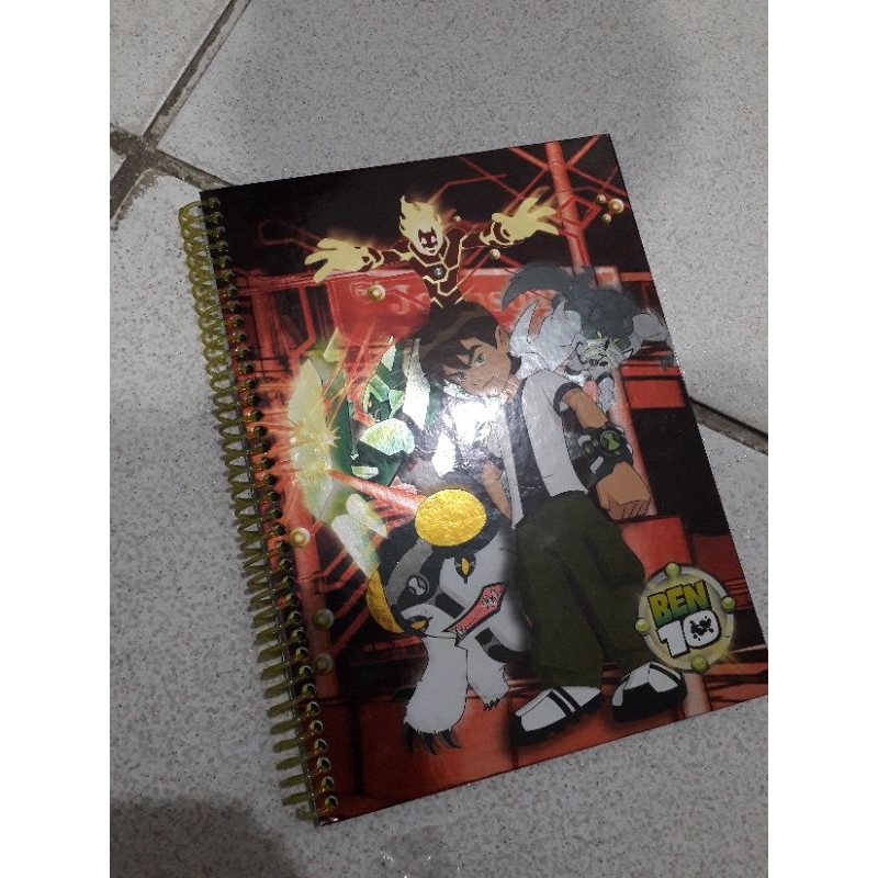 Caderno antigo Ben 10 modelo I | Shopee Brasil
