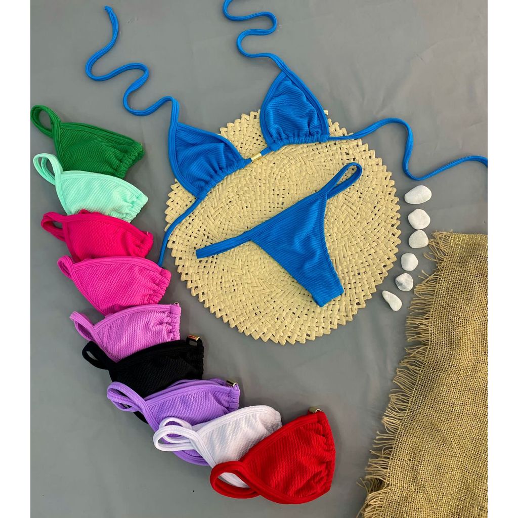 Biquini Marquinha De Fita Fio Shopee Brasil