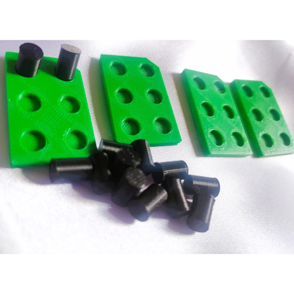 Jogo Kit Para Treino Da Escrita Braille Alfebetização Explorando o ...