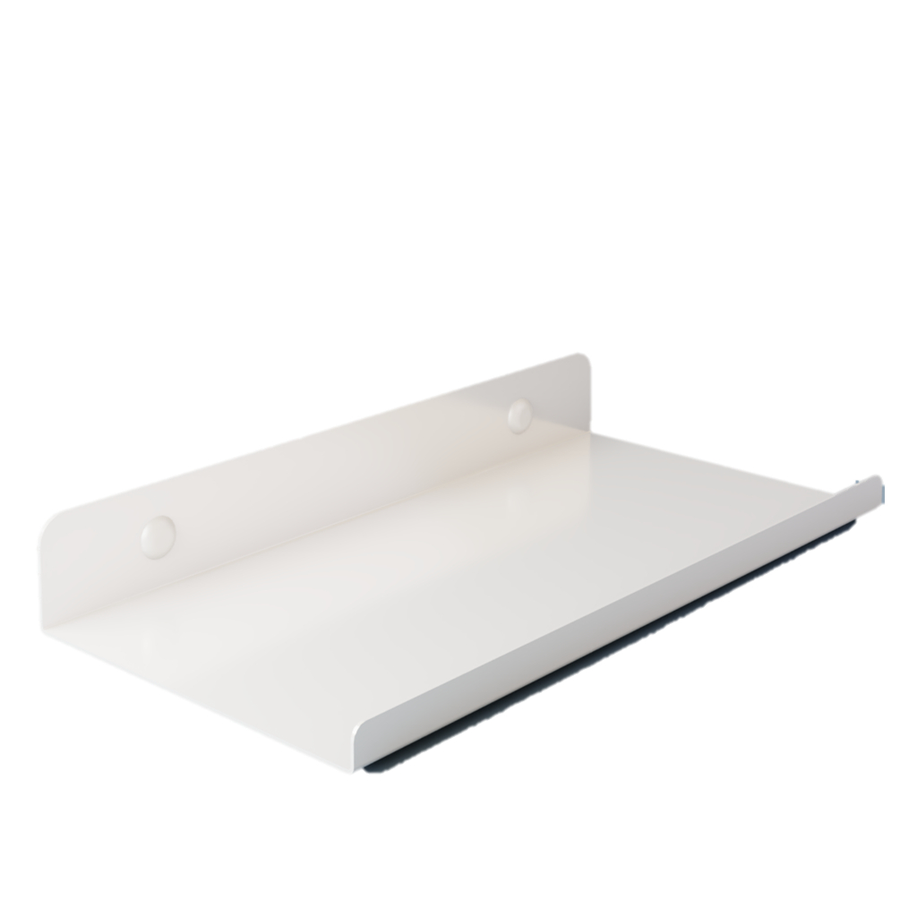 Prateleira Grande Em Alumínio Branco 30x10 Prateleira Multiuso ...