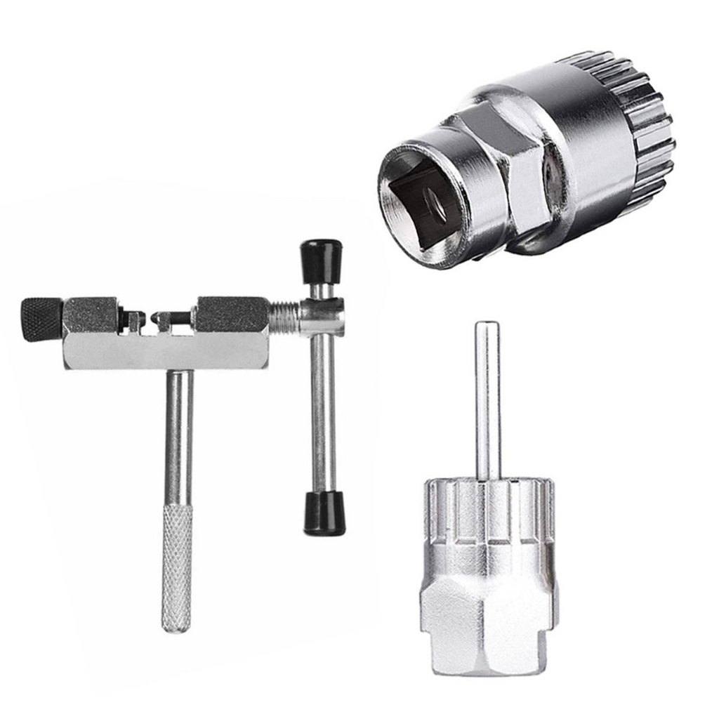 Chave Extrator Coloca Tira Pino Corrente + Chave Extrator Disco Central De Cassete + Chave ...