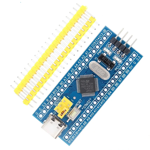 Placa De Desenvolvimento Stm32f103c6t6 Blue Pill Stm32 Shopee Brasil