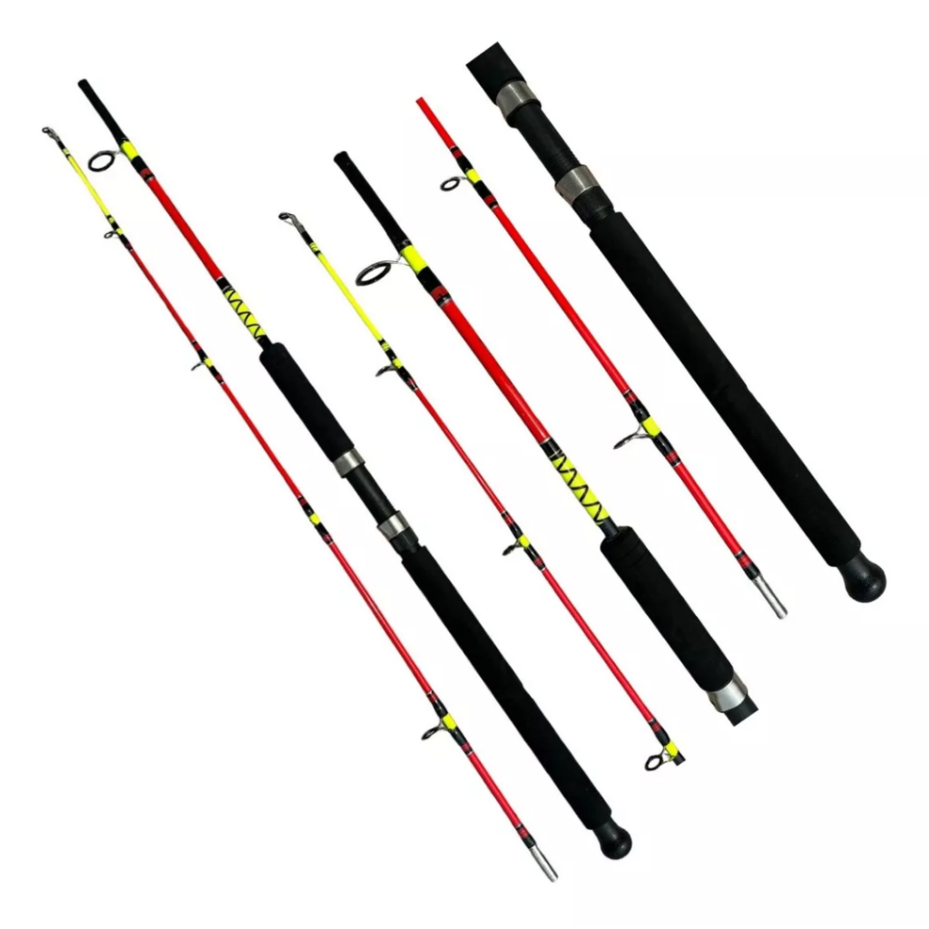 Vara Ottoni Pesca Pesada Molinet Capitan 40 Kg Extra Forte | Shopee Brasil