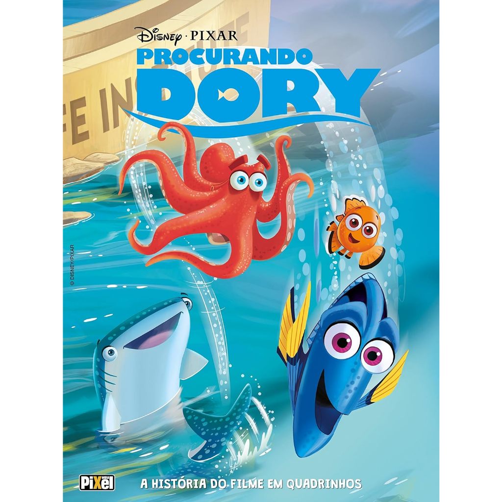 Procurando Dory. A História do Filme em Quadrinhos | Shopee Brasil