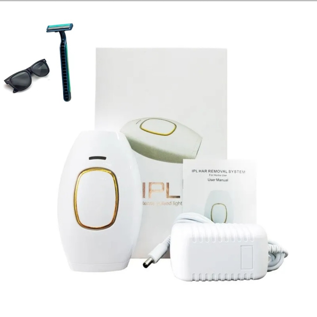 Depilador definitivo luz pulsada IPL - BIVOLT | Shopee Brasil
