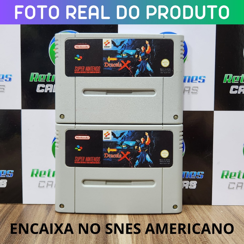 CASTLEVANIA DRACULA X - SNES | Shopee Brasil
