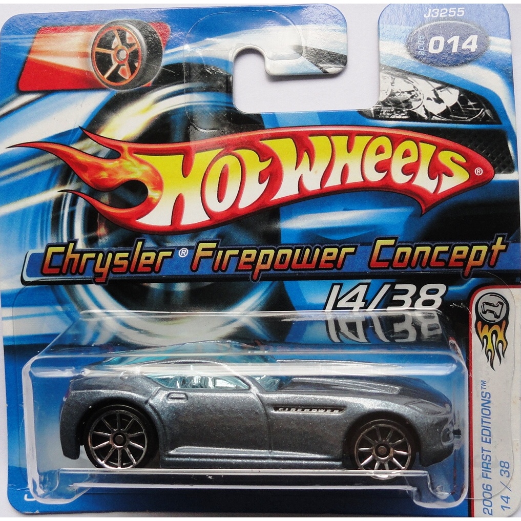 hot wheels chrysler firepower concept 2006 first editions - antigo ...