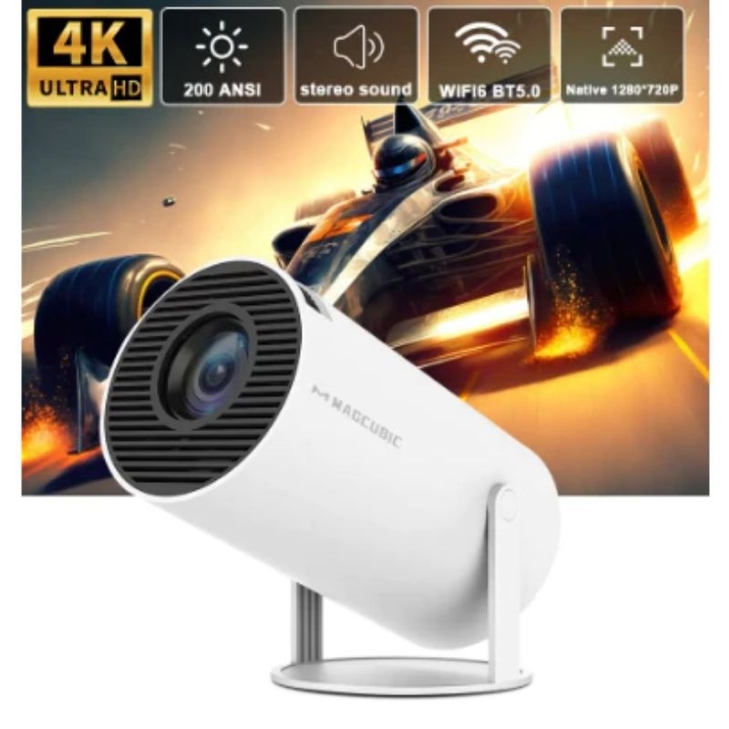 Projetor Magcubic Portátil Hy300 4k HD Android | Shopee Brasil