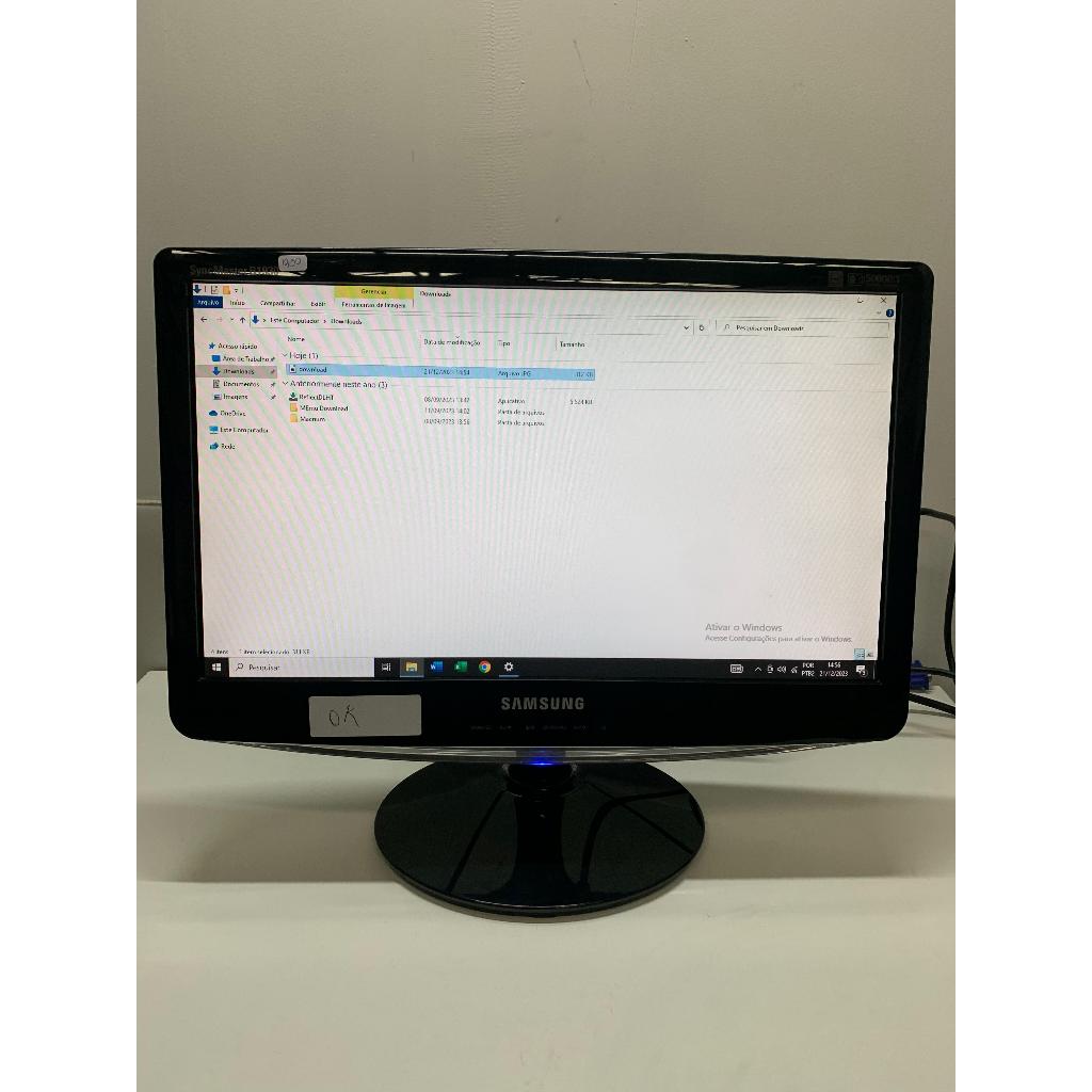 Monitor Samsung 19 widescreen | Shopee Brasil