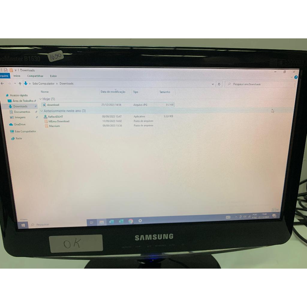 Monitor samsung 16 widescreen | Shopee Brasil