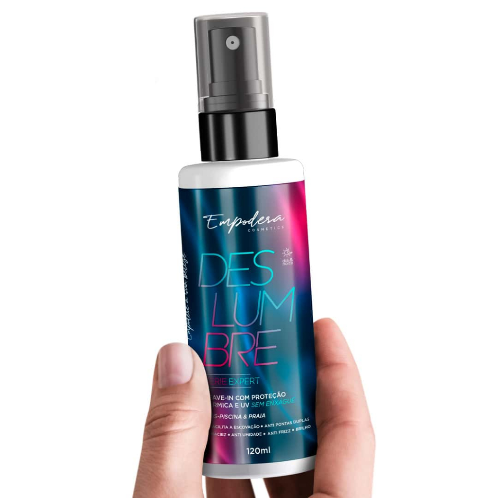 Leave-in Protetor Térmico Deslumbre 120ml - Empodera Cosmetics - Reconstrutor Instantâneo ...
