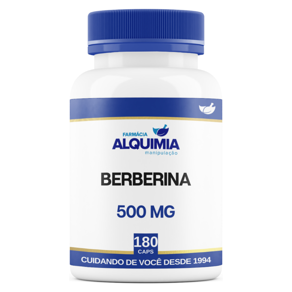 Berberina 500 MG 180 Cápsulas - Legítmo | Shopee Brasil