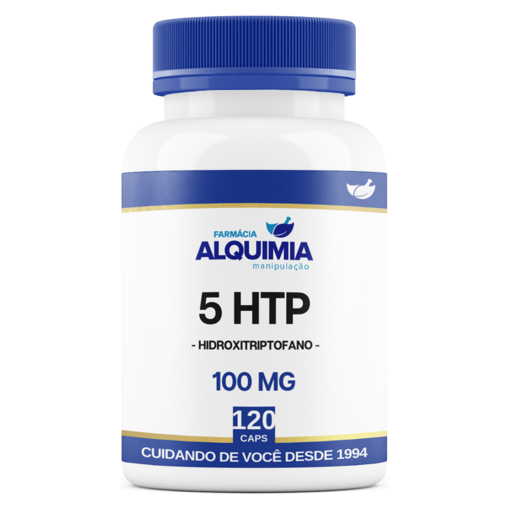 5 HTP 100 MG 120 Cápsulas - 5-Hidroxitriptofano | Shopee Brasil