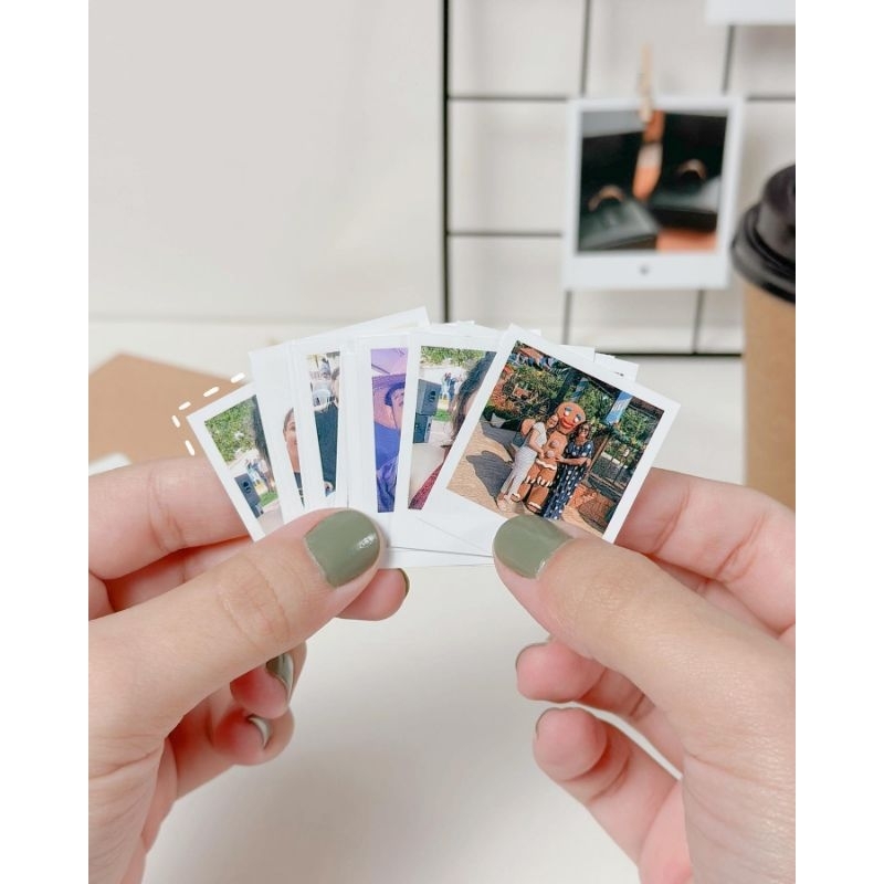 Mini foto polaroid 20 Und 5x5cm - profissional | Shopee Brasil
