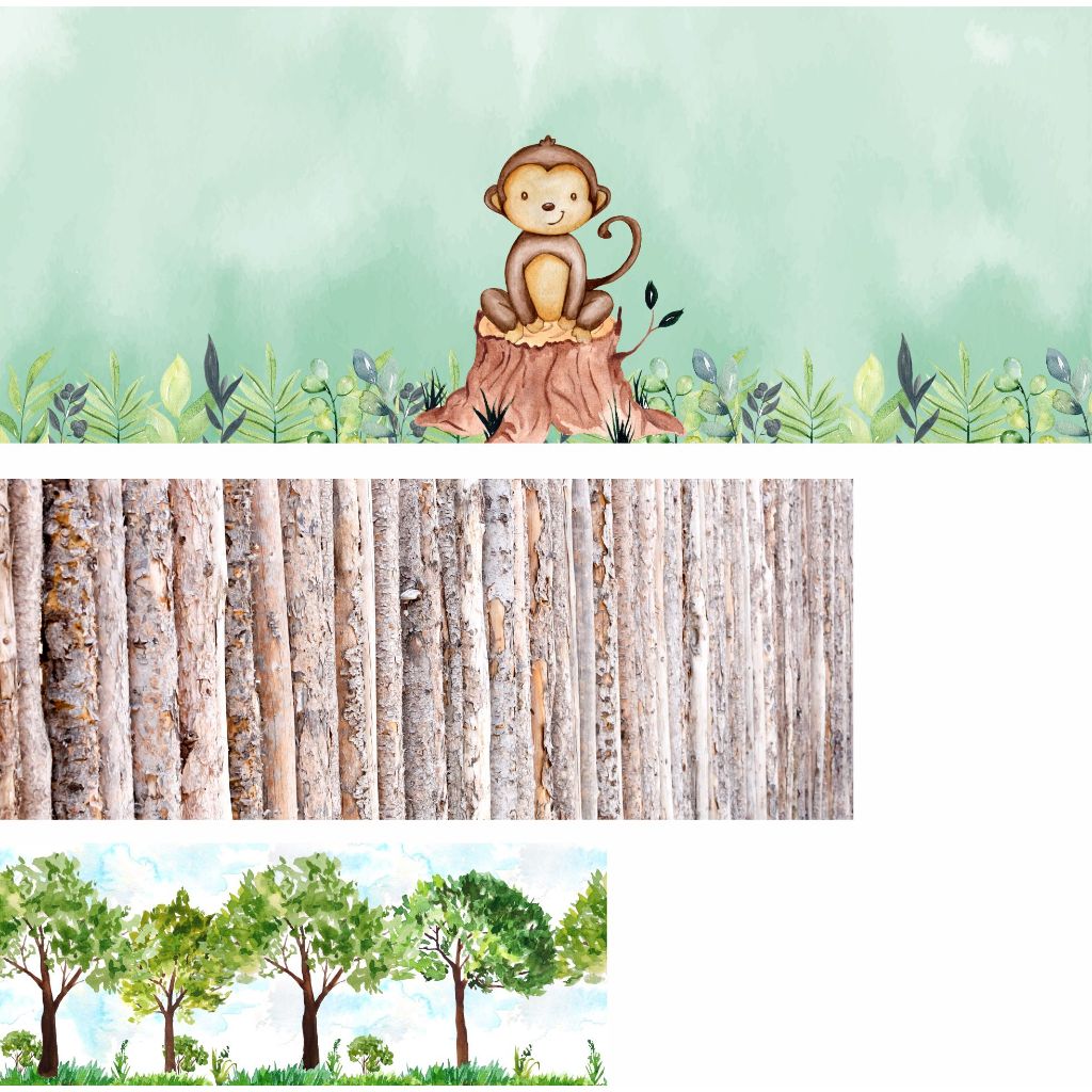 kit TRIO de cilindros personalizados VESTE FACIL Bosque Encantado 02 ...