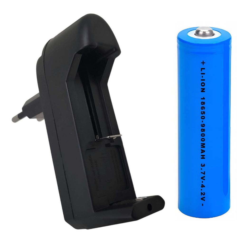 Bateria 18650 Pilha Recarregável Li-ion 3.7v a 4.2v Para Arduino Caixa ...