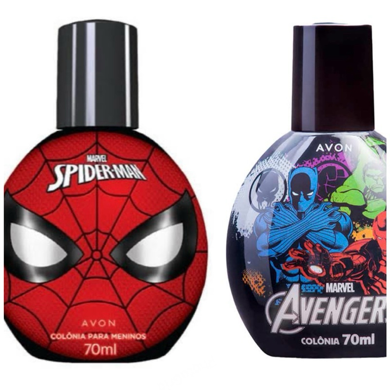 Colônia infantil Spider Man 70ml - Avon | Shopee Brasil