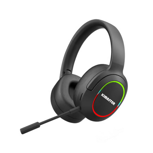 Fone De Ouvido Headset Gamer Bluetooth Com Microfones LED Kimaster K25 ...