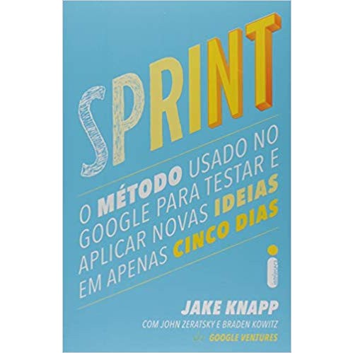 livro SPRINT - JAKE KNAPP (USADO) | Shopee Brasil