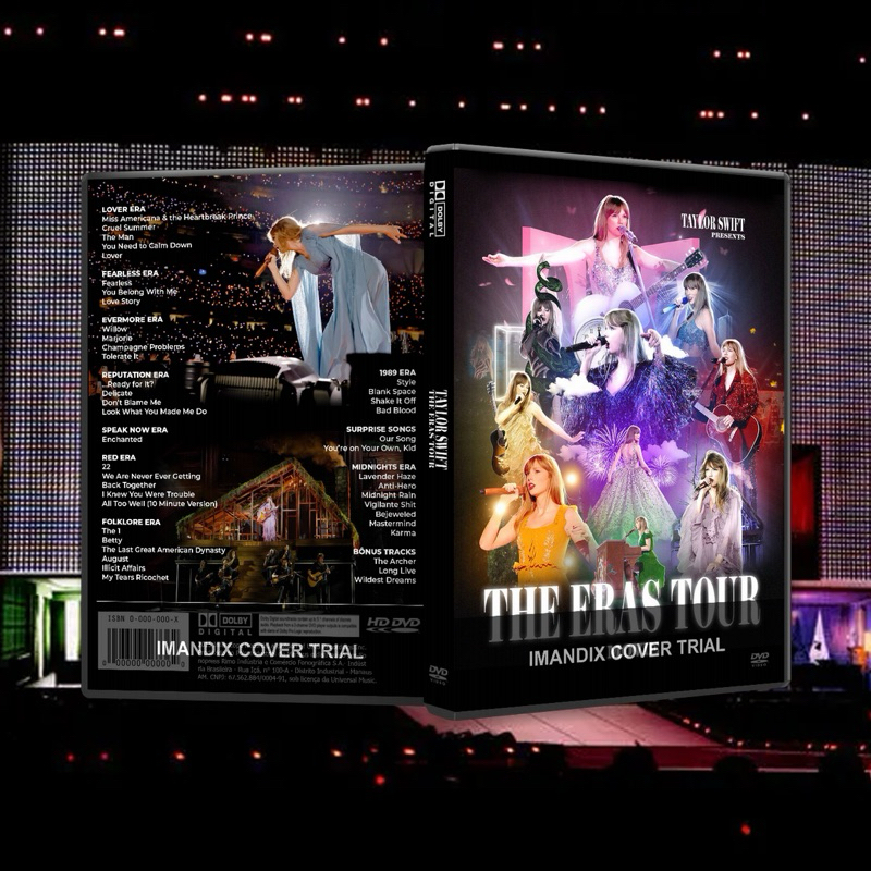 DVD TAYLOR SWIFT THE ERAS TOUR | Shopee Brasil