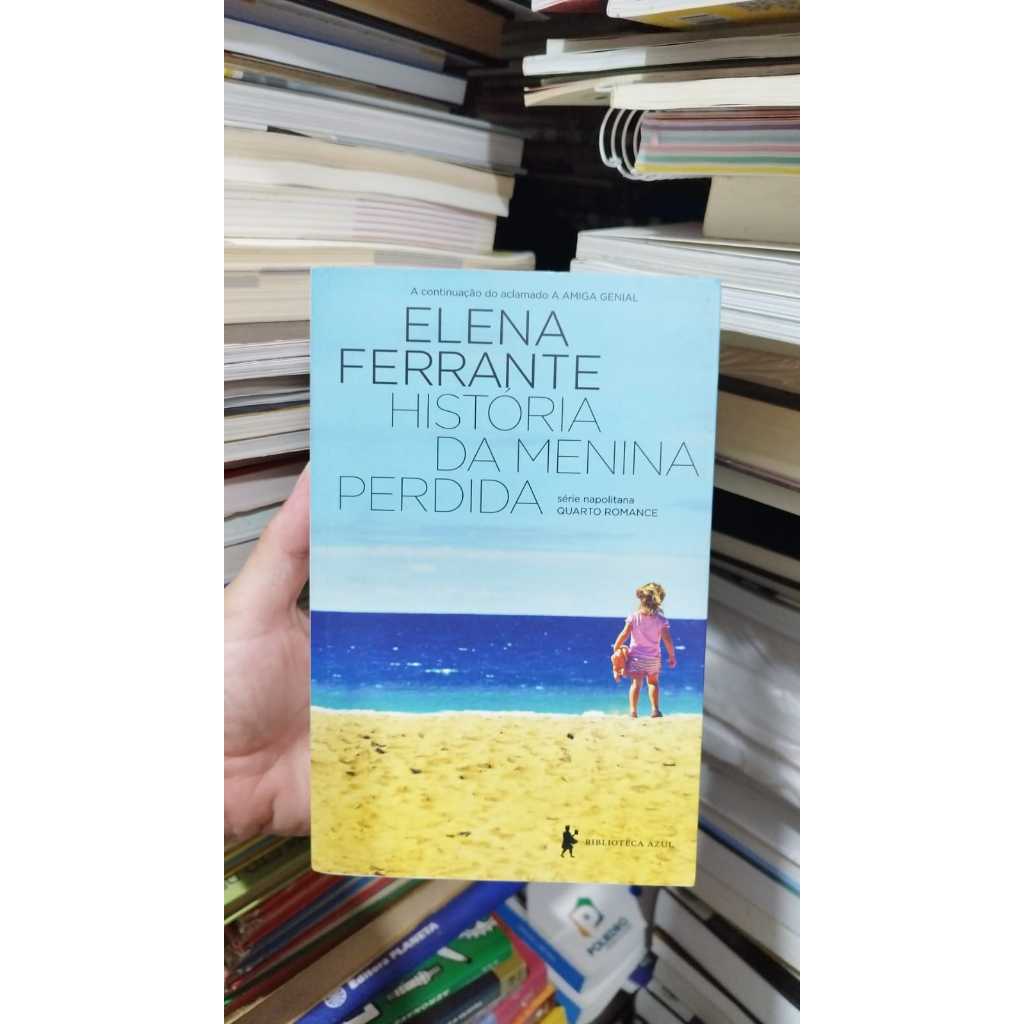 Historia da Menina Perdida Elena Ferrante | Shopee Brasil