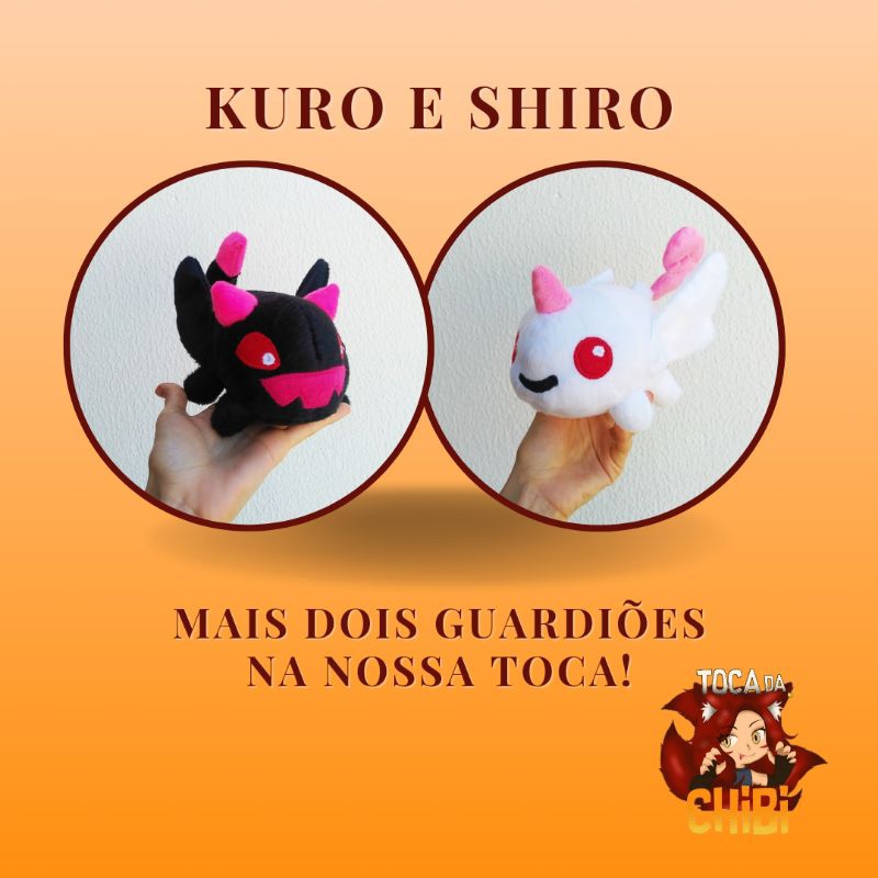 Pelucia KURO e SHIRO star guardian jinx Plush Personalizado | Shopee Brasil