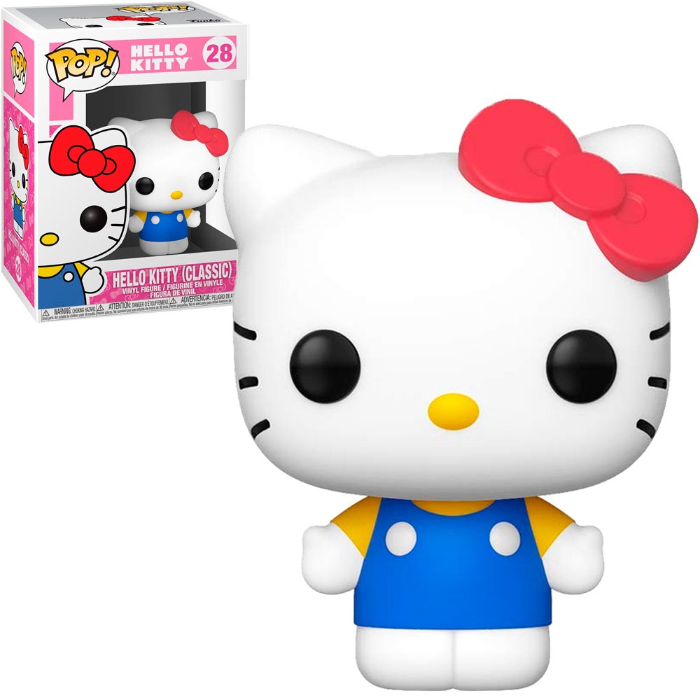 FUNKO POP HELLO KITTY - HELLO KITTY (CLASSIC) 28 NOVO ORIGINAL - Faz a Boa!