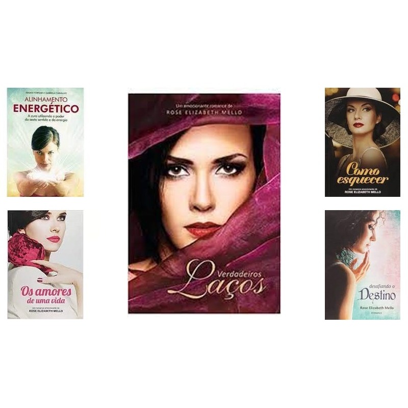 Coleção Rose Elizabeth Mello / Os Amores de uma Vida / Verdadeiros ...