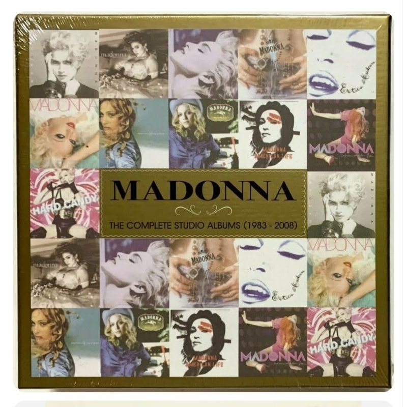 MADONNA BOX COM 11 CDS LACRADOS EM PRONTA ENTREGA RARÍSSIMO. | Shopee ...