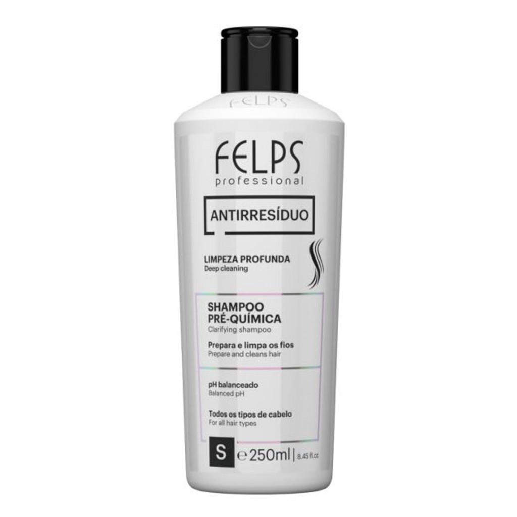 Felps Professional Shampoo Anti Resíduo 250ml | Shopee Brasil