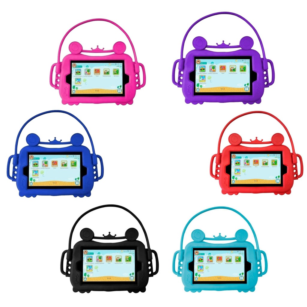 Kit Capa Capinha Silicone Bumper Tablet Infantil A7 Lite T220/T225 8.7 ...
