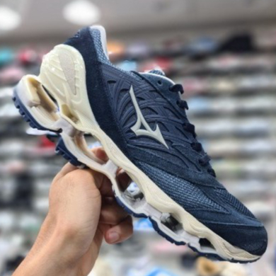 Tenis Mizuno Pro 8 Masculino Esportivo Camaleao Azul Preto Branco ...