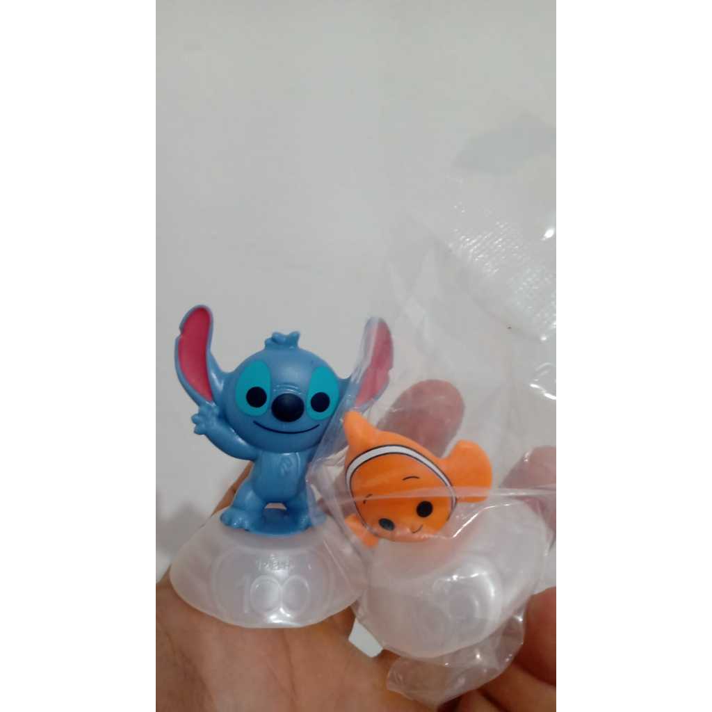 Boneco nemo e stitch disney 100 anos mcdonalds | Shopee Brasil