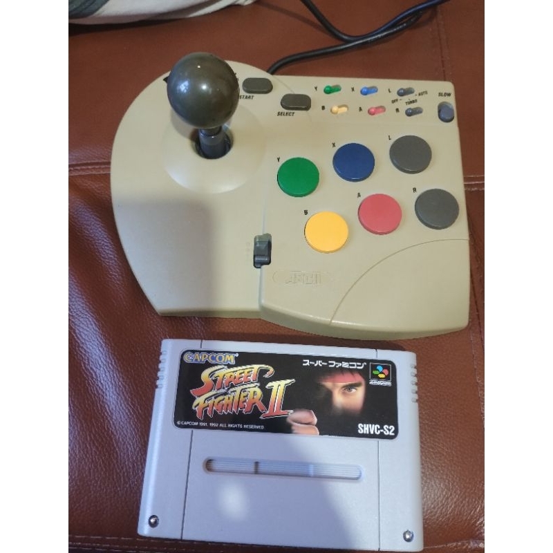 Controle Arcade ASCII Fighter Stick - Super Nintendo/ Super Famicom ...